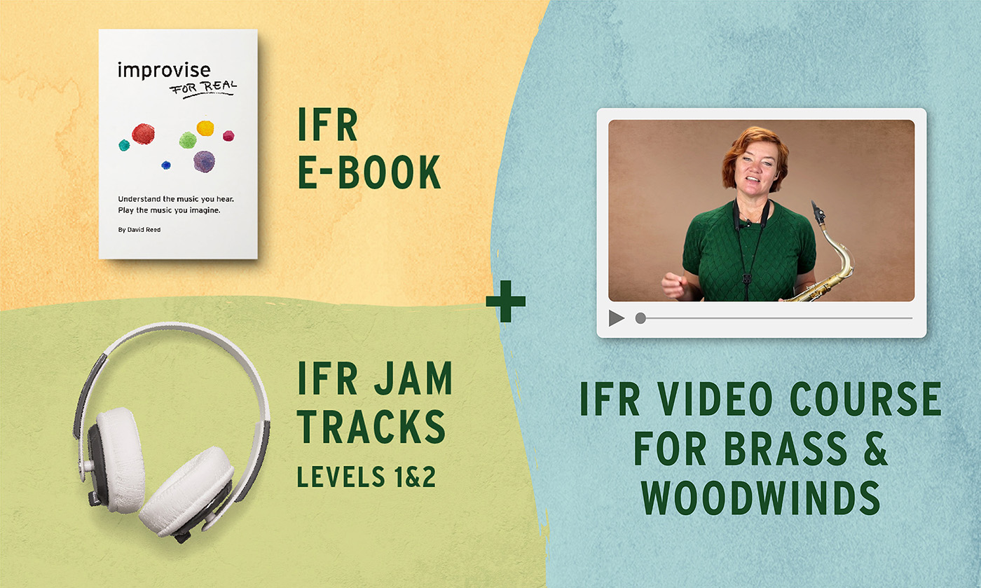 IFR Video Course Package for Brass and Woodwinds | Improvisa de Verdad